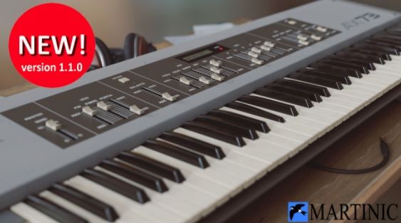Martinic 升级 AX73 仿硬件建模合成器到 v1.1.0 | Flying-DAW | 飞来音专业音频信息平台