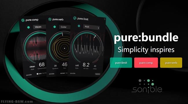 Sonible 发布 Pure Comp 和 Pure Verb，三款插件凑成 Pure Bundle | Flying-DAW | 飞来音专业音频信息平台