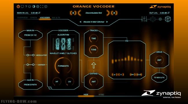 Zynaptiq 发布新一代声码器插件 Orange Vocoder IV | Flying-DAW | 飞来音专业音频信息平台