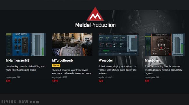 超级狠货！4 款 MeldaProduction 实用插件半价骨折！ | Flying-DAW | 飞来音专业音频信息平台