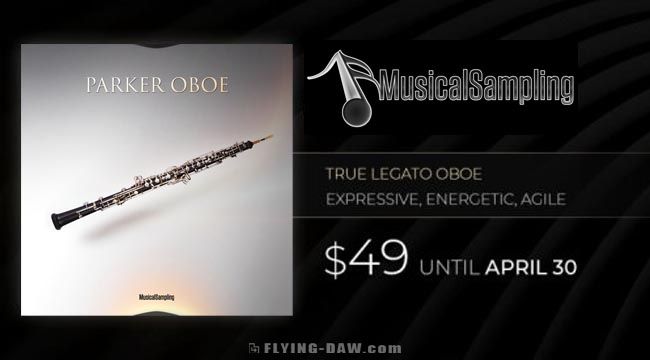 Musical Sampling 发布带有真实连奏技术的独奏双簧管 KONTAKT 音色库 Parker Oboe | Flying-DAW | 飞来音专业音频信息平台