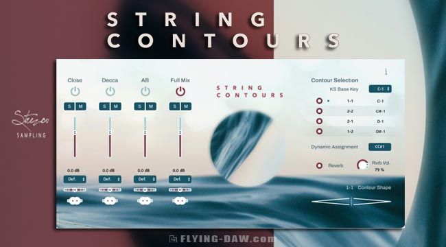 Strezov Sampling 发布不需要绘制表情信息的弦乐音色库 String Contours | Flying-DAW | 飞来音专业音频信息平台