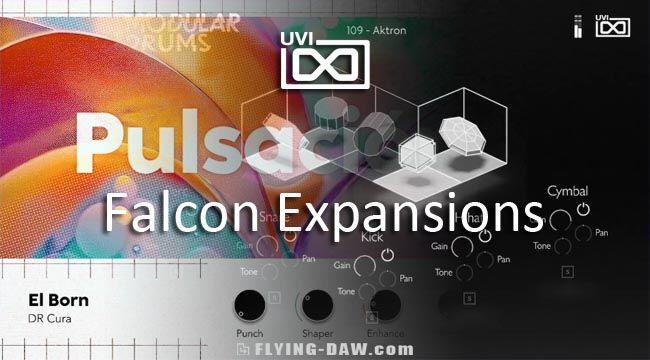 UVI 发布两款 Falcon 节奏扩展 Pulsacion 和 Modular Drums，现在买一送一！ | Flying-DAW | 飞来音专业音频信息平台